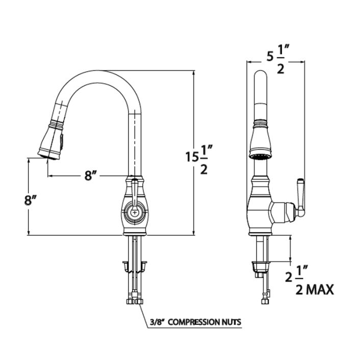 Isabelle Kitchen Faucet – Huntington Brass